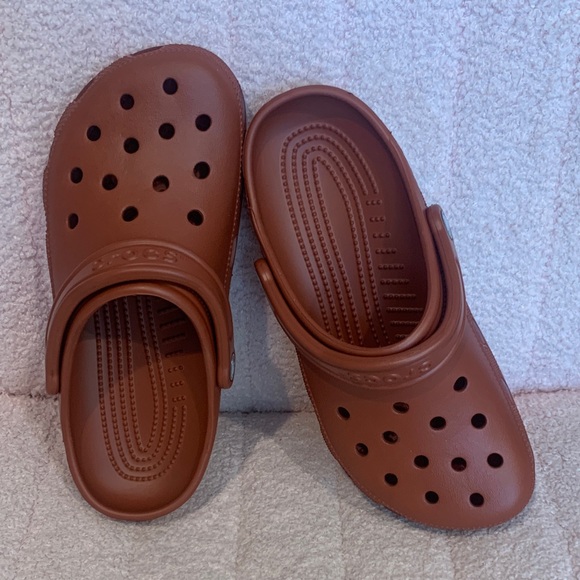 CROCS | Shoes | Crocs Unisex Classic Clogs In Rust Color | Poshmark
